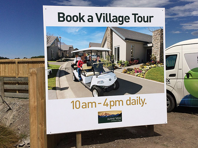 Corflute signs, Corflute printing, Short term signs » adgraphix